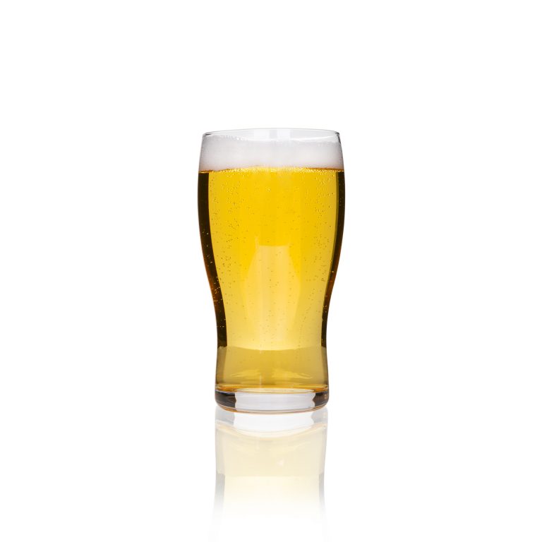 Full Yard Glass - 48oz Ale Glass With Wooden Stand