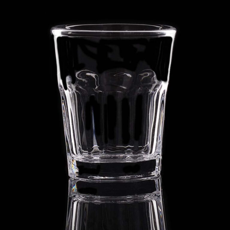 Classic 1.75 oz 8 Panel Shot Glasses
