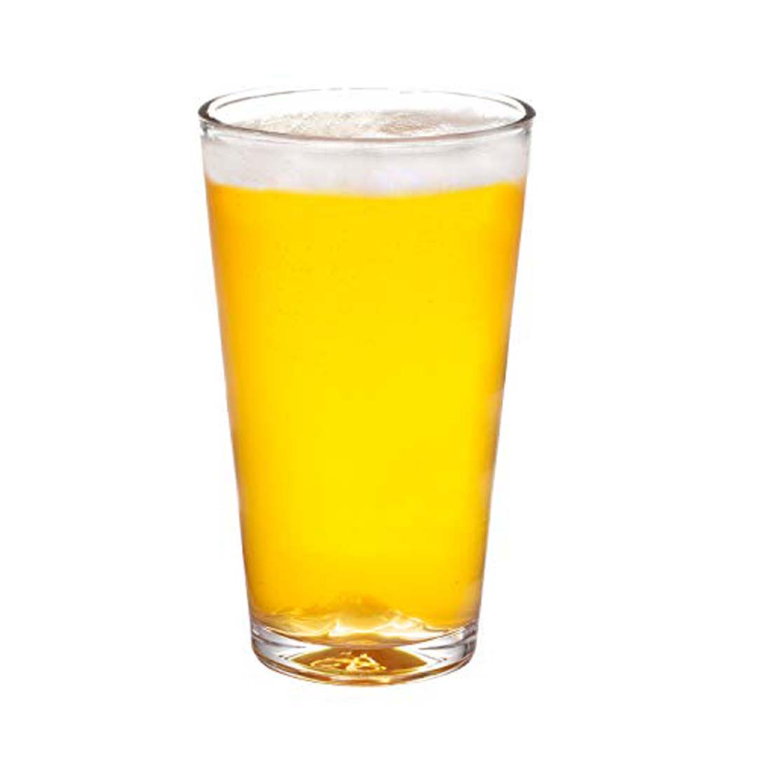 Nucleated 16oz Mountain Bottom Pint Glass Nucleated 16oz Mountain Bottom Pint Glass